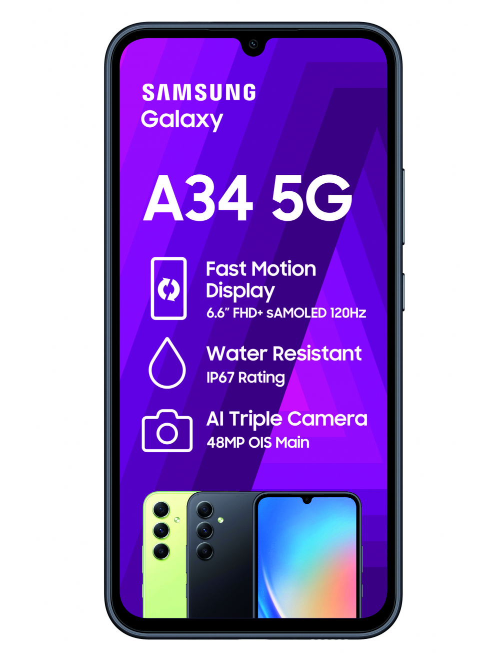 Samsung Galaxy A34 6 6 128gb 5g Smartphone