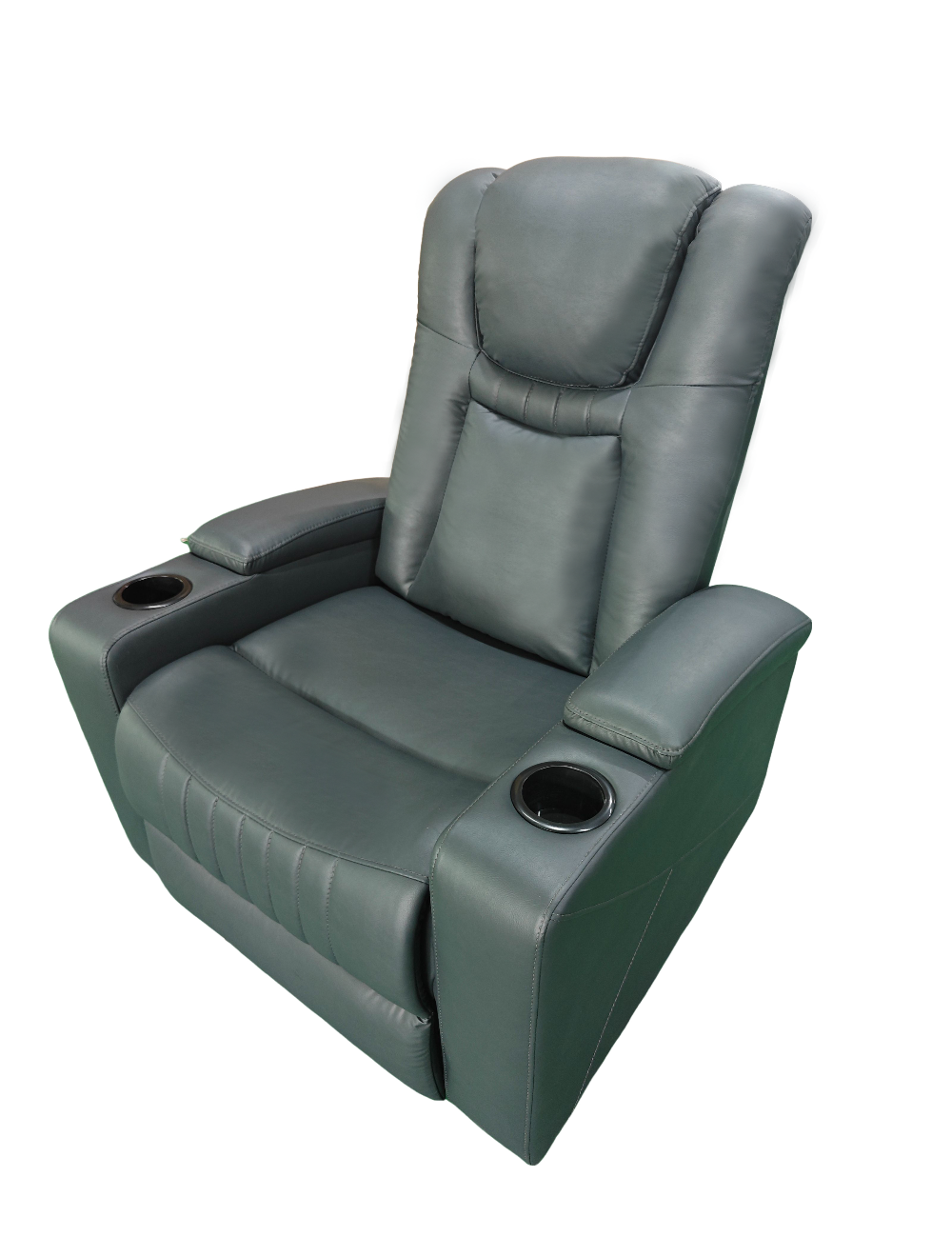Hannah Single Recliner Charcoal