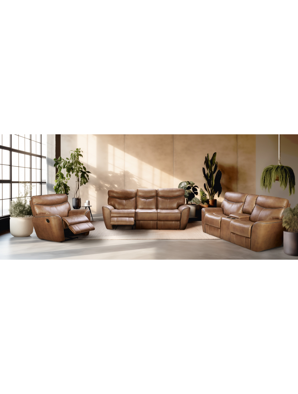 House and home recliner lounge suites store